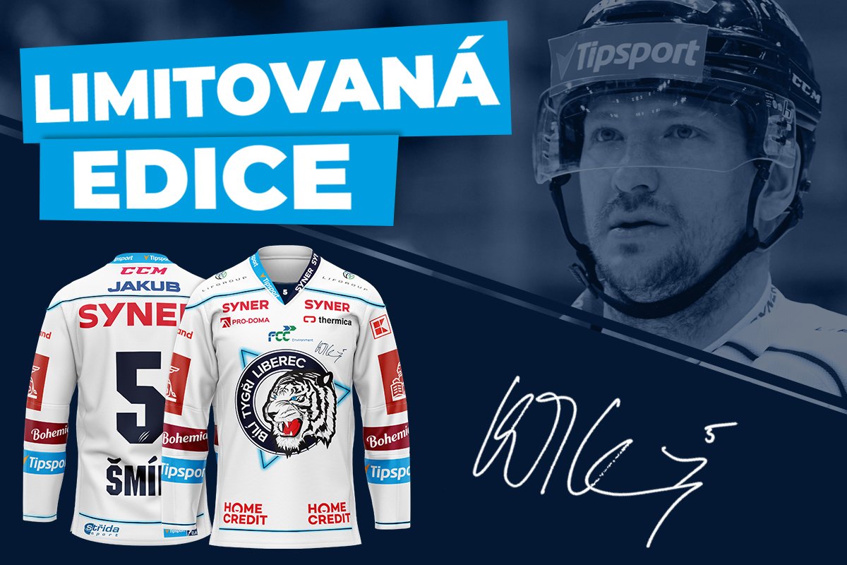 Speciální limitovaná edice v tygřím fanshopu! Získejte podepsaný dres ...