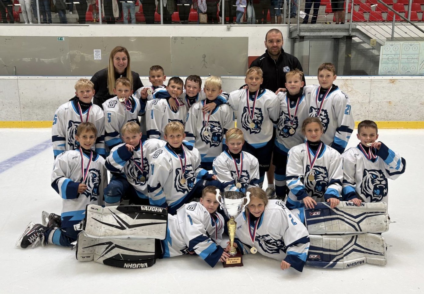Skvělá práce! Tygři U10 ovládli Wolves Cup, ve finále porazili Švýcary ...