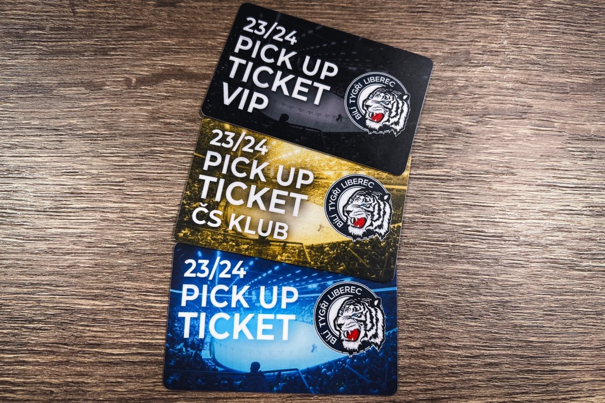 PICK UP TICKET | Bílí Tygři Liberec